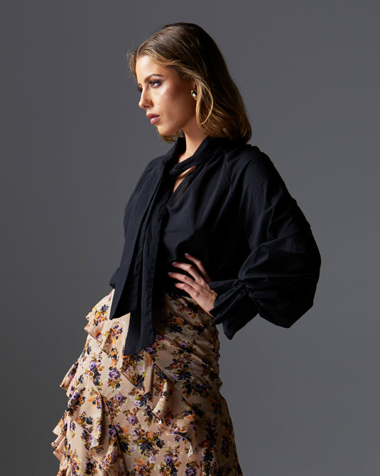 Empowered top black – Birdie and Lace Boutique